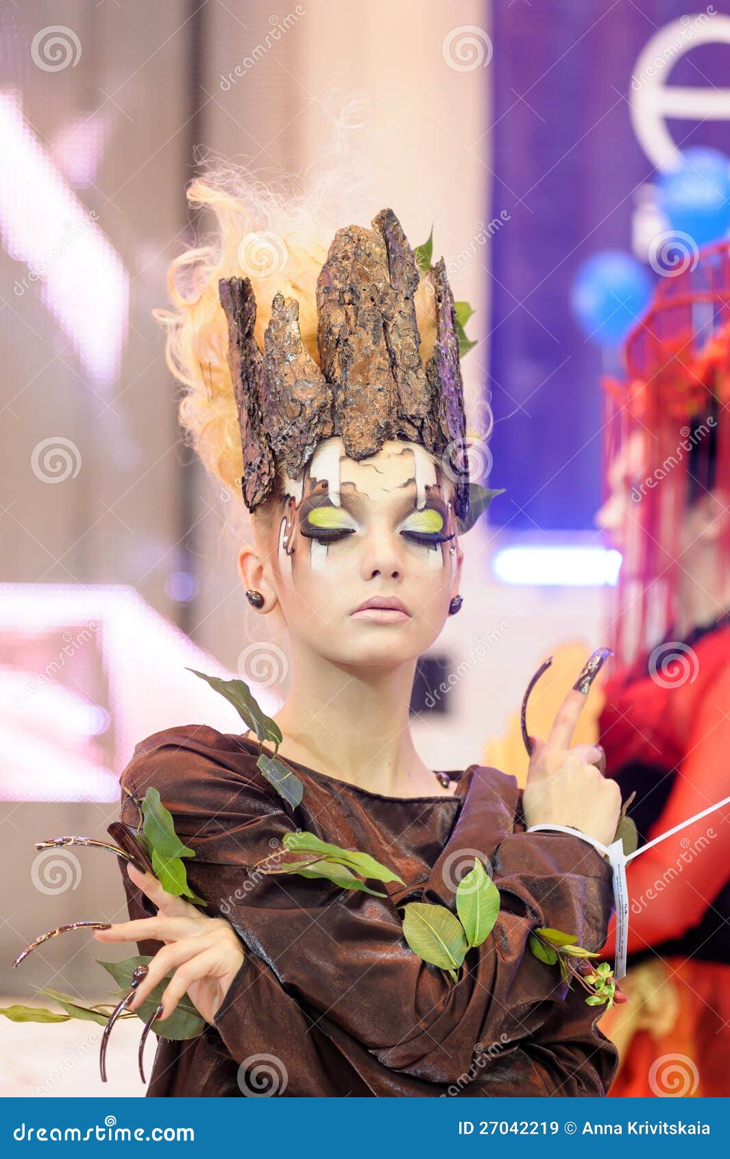 Creative Makeup Â Druids and Trees Editorial Stock Image - Image of ...