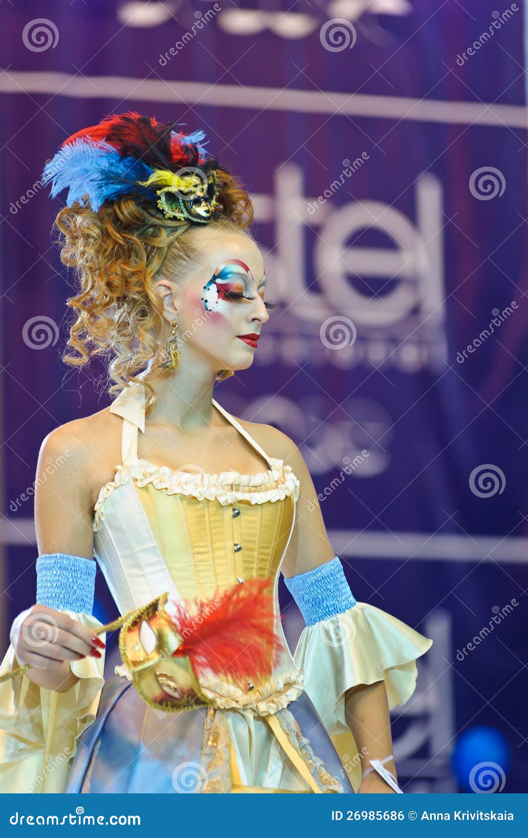 Creative Makeup Show at the Festival of Beauty Editorial Photo - Image ...