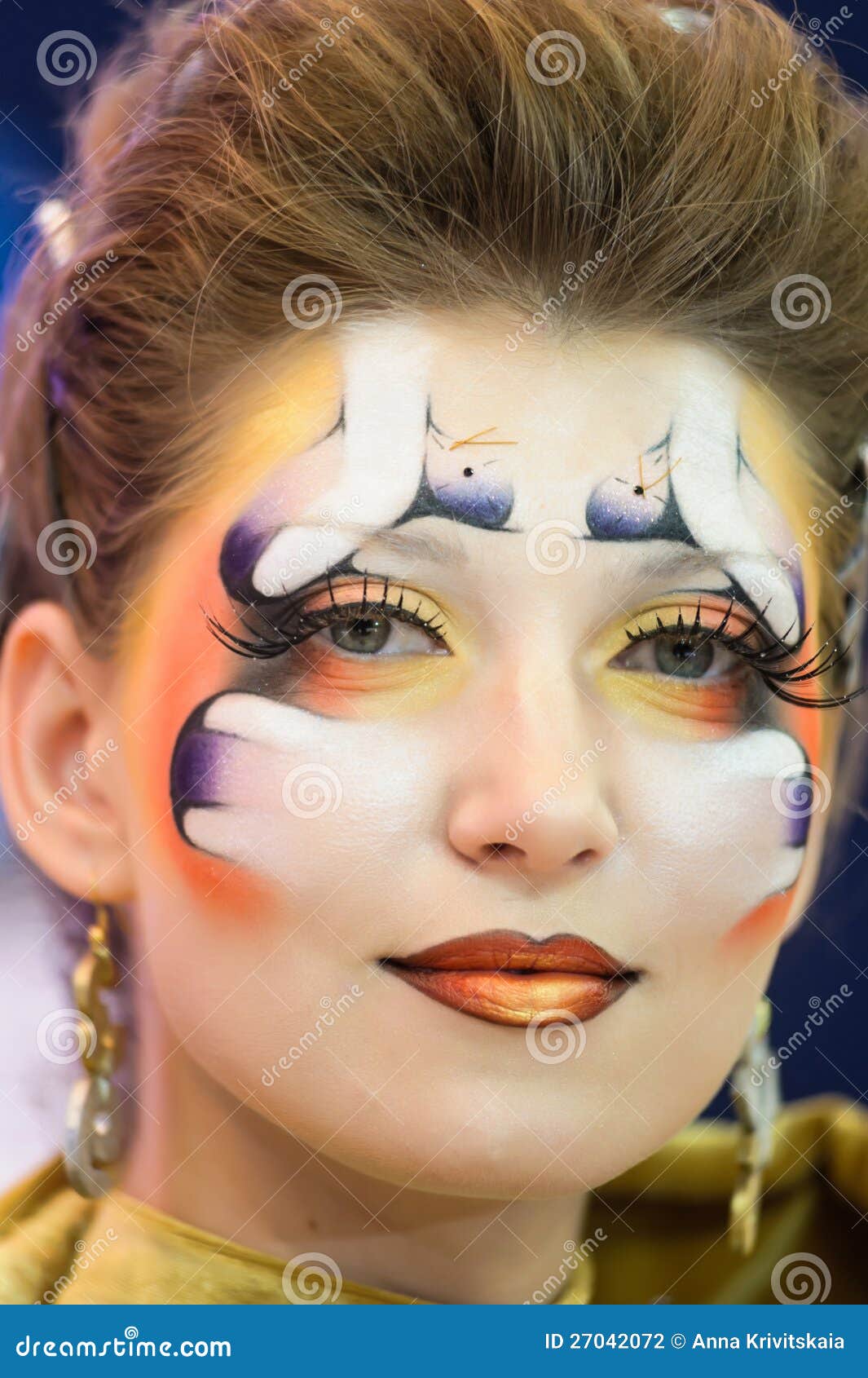 Creative Makeup Show at the Festival of Beauty Editorial Photography ...