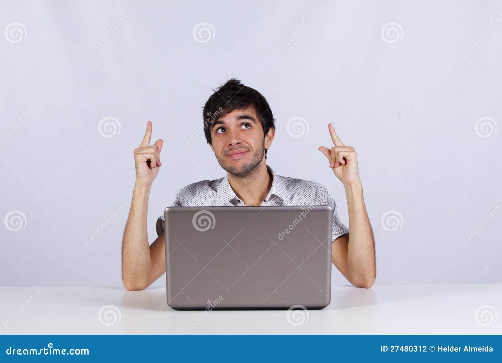 The creative man stock photo. Image of laptop, light - 27480312
