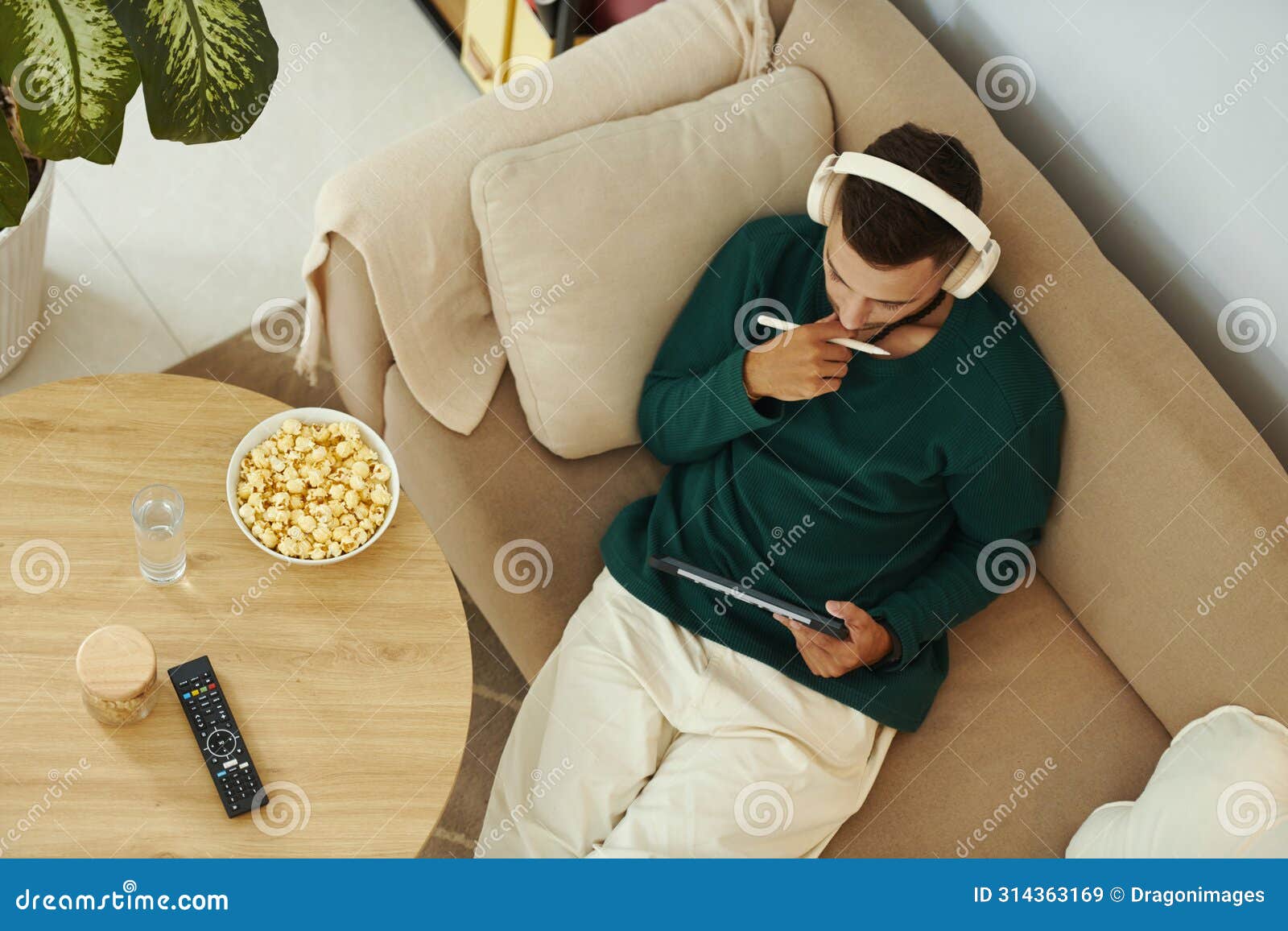 Creative Man Working on Sketch Stock Image - Image of idea, home: 314363169