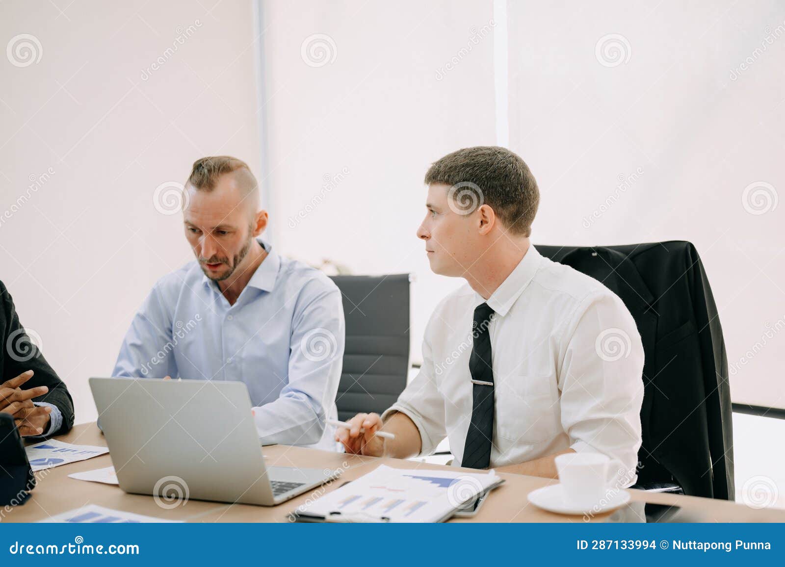 Creative Managers Crew Working with New Startup Project in Modern ...