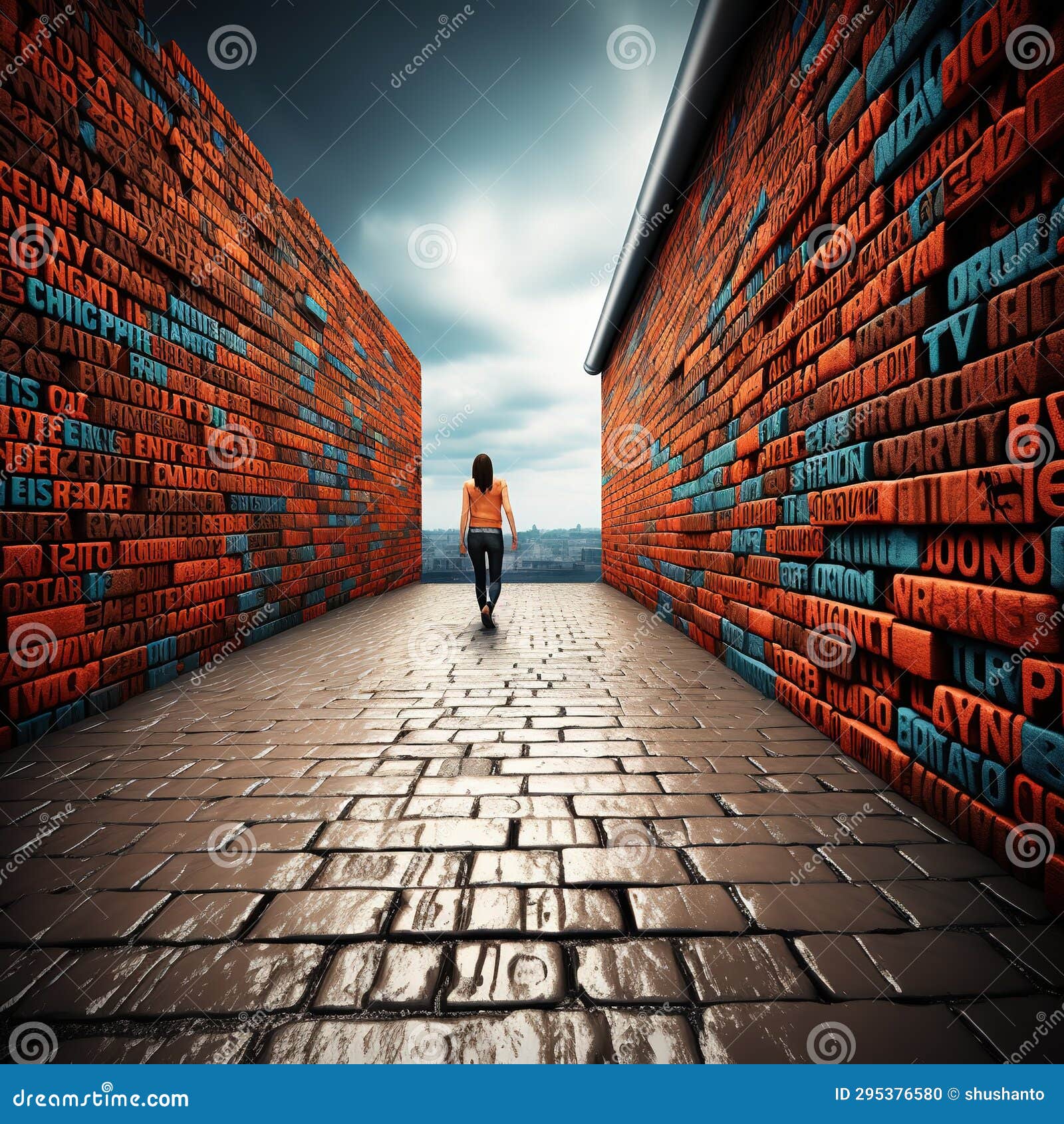 Creative Manipulation of Beautiful Fantasy Illustration Stock ...