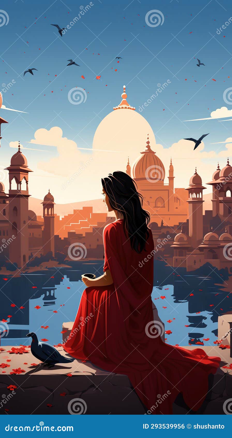 Creative Manipulation of Character Illustration Stock Illustration ...