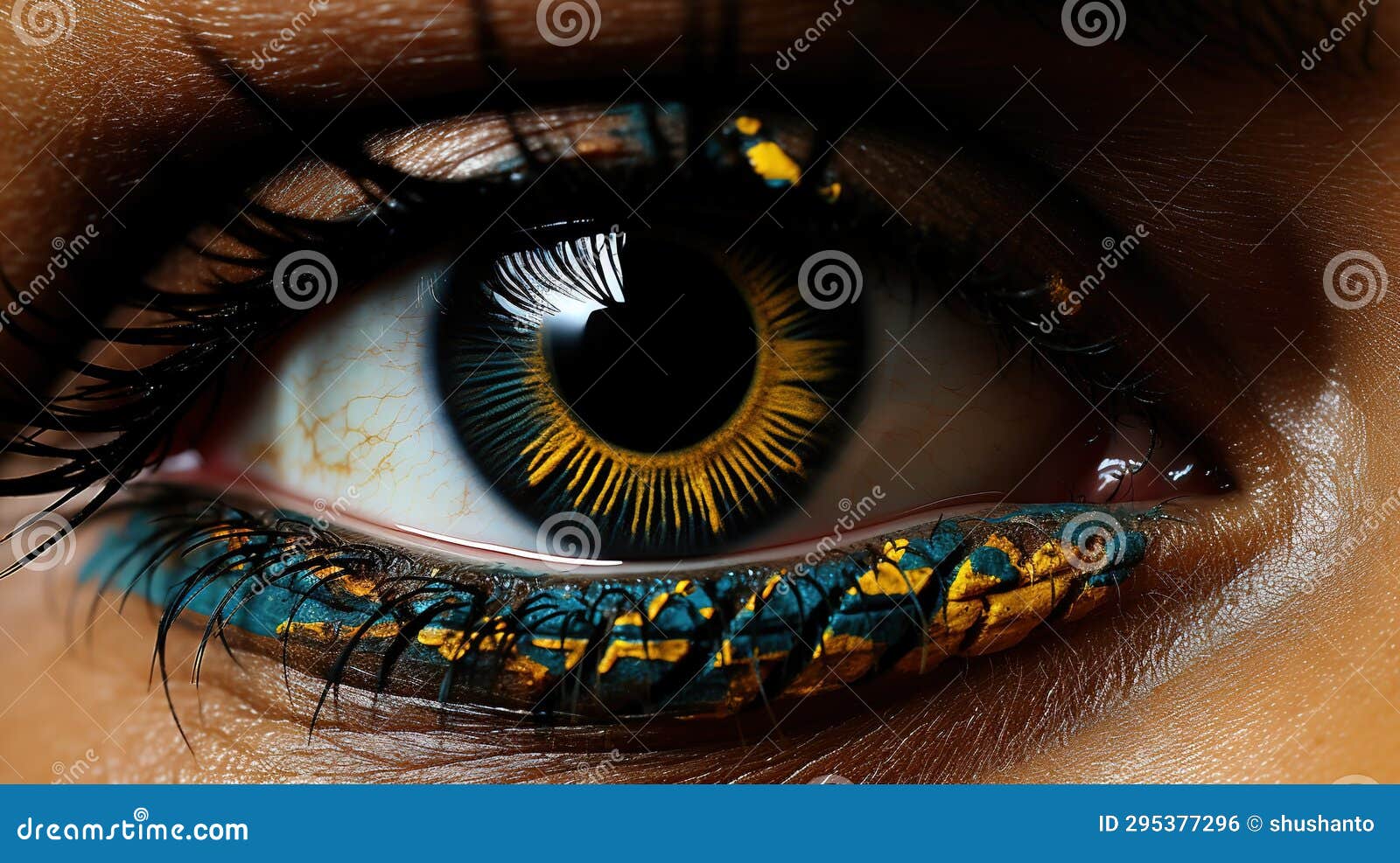 Creative Manipulation of Eye Vision Stock Photo - Image of vision ...
