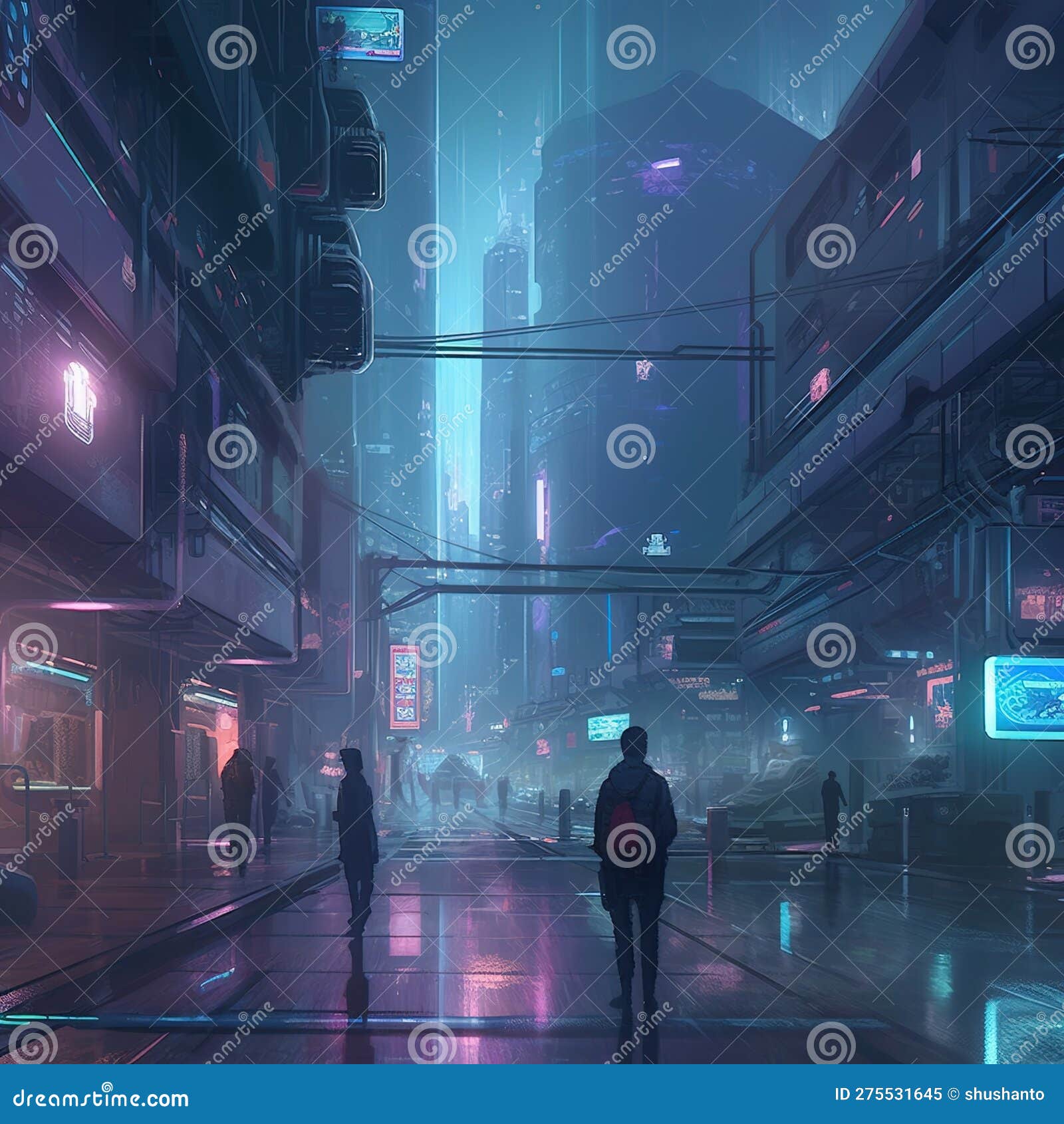 Creative Manipulation of Futuristic Illustration Stock Illustration ... Creative Manipulation of Futuristic Illustration Stock Illustration ...