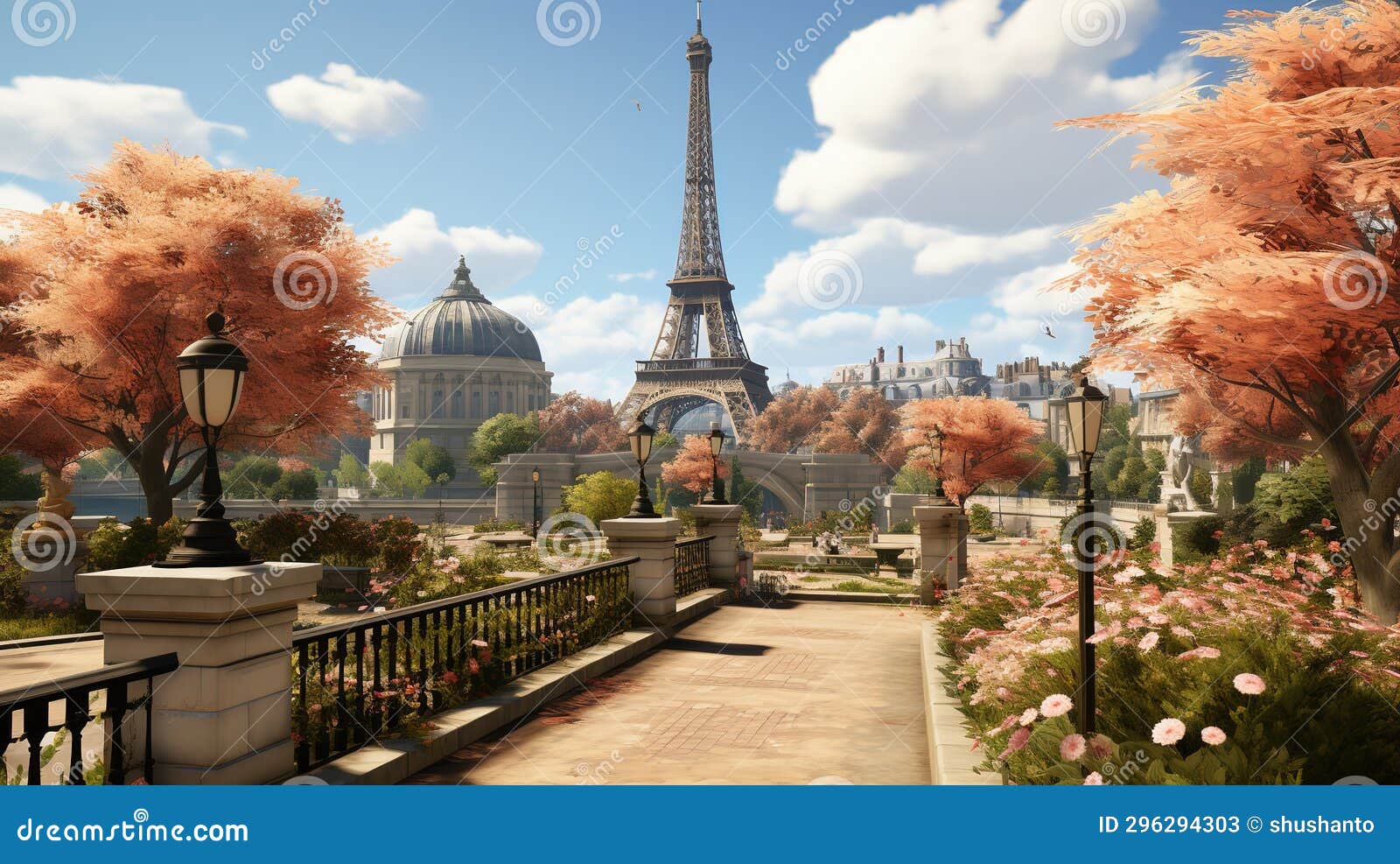 A Beautiful Place to Visit stock illustration. Illustration of water ...