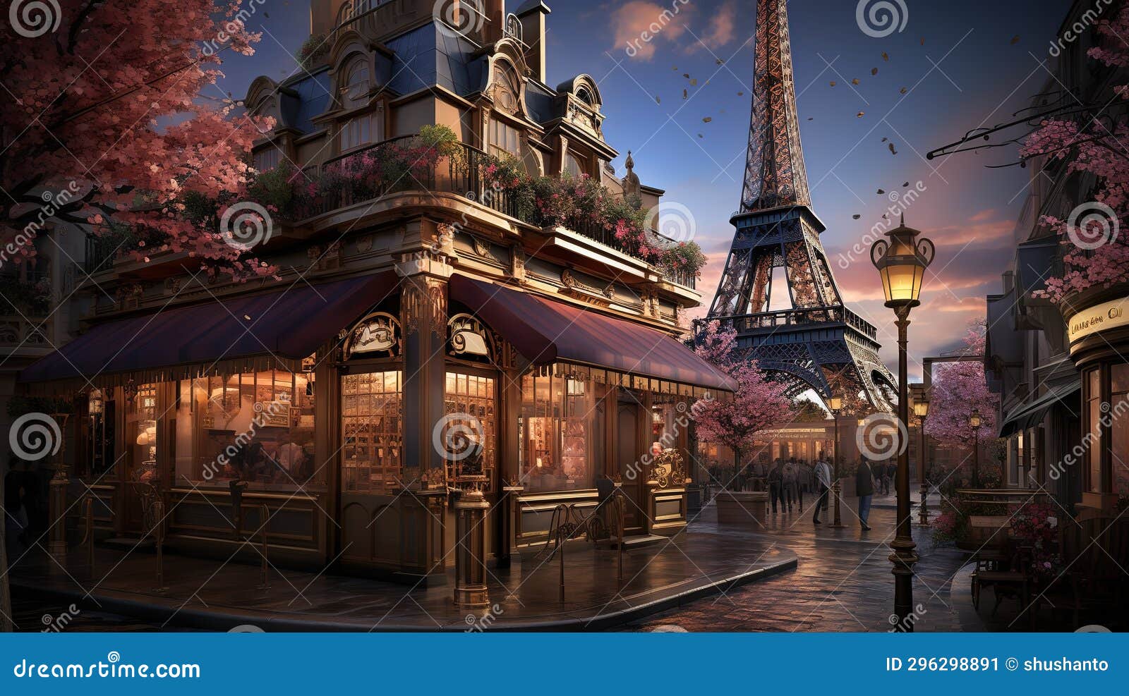 A Beautiful Place to Visit stock illustration. Illustration of building ...