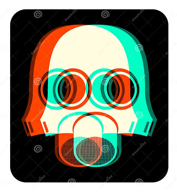 Creative mask stock vector. Illustration of industrial - 26090923