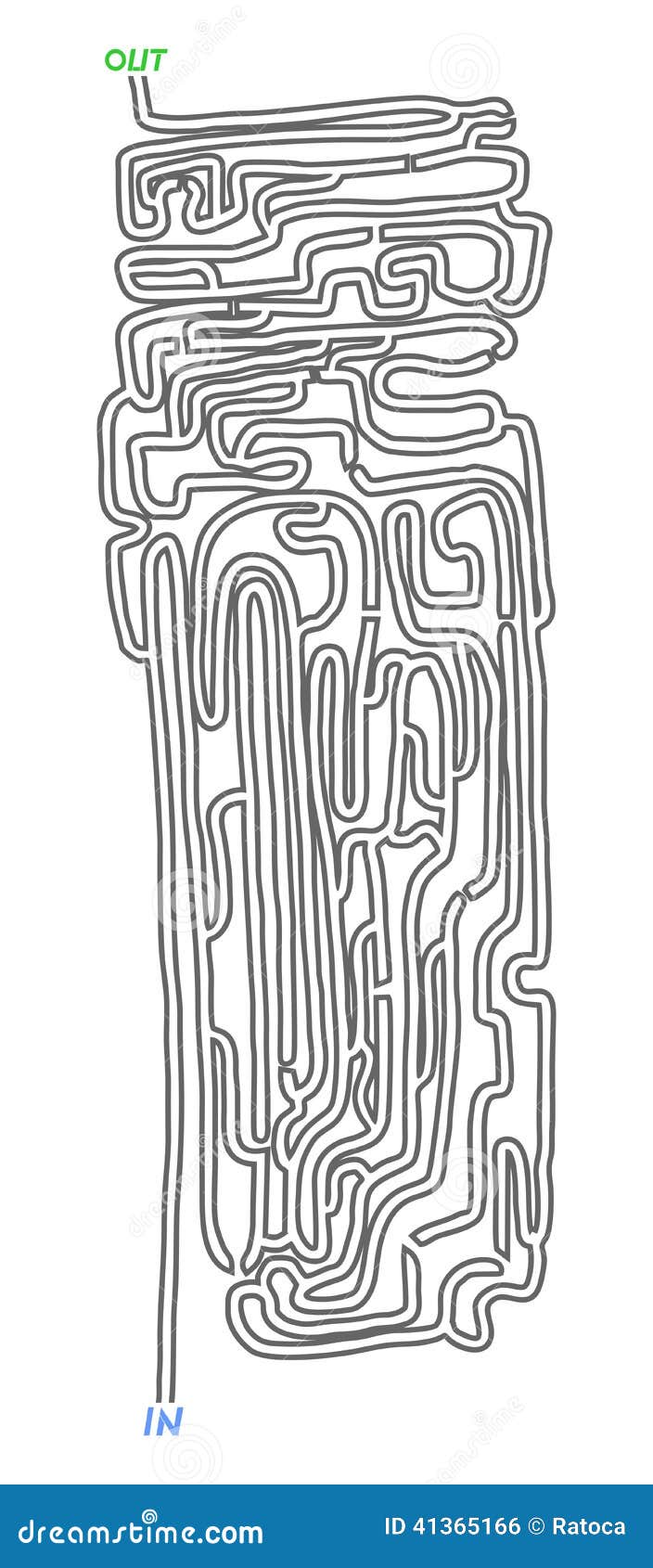 Creative maze stock vector. Illustration of noise, drawing - 41365166