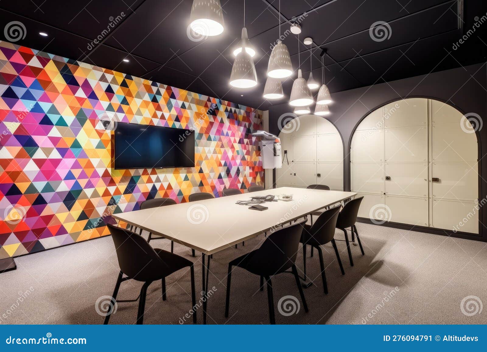 Creative Meeting Room with Interactive Wall To Bring Ideas and Concepts ...