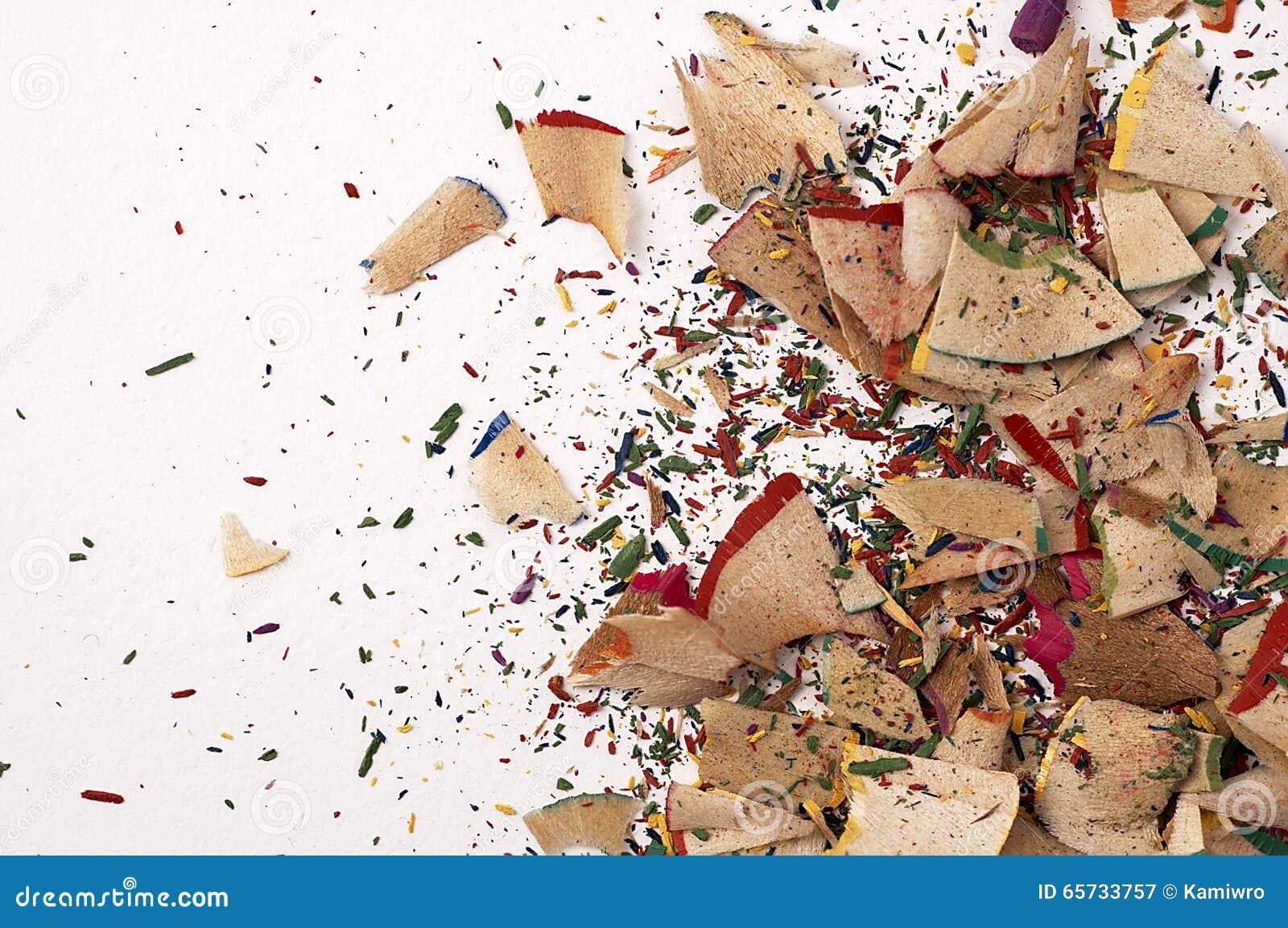 Creative Mess on the Table Cartoonist. Stock Image - Image of green ...