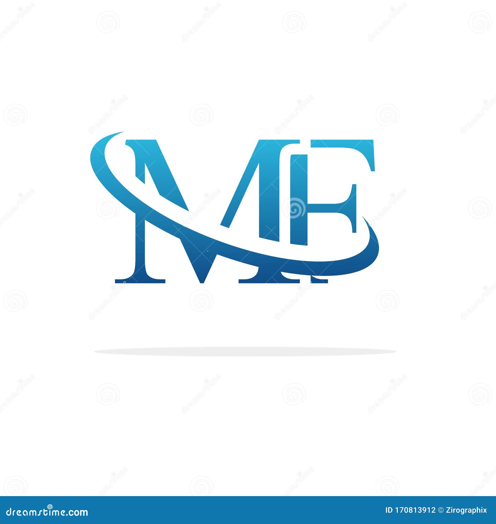 Creative MF Logo Icon Design Stock Vector - Illustration of crisp ...