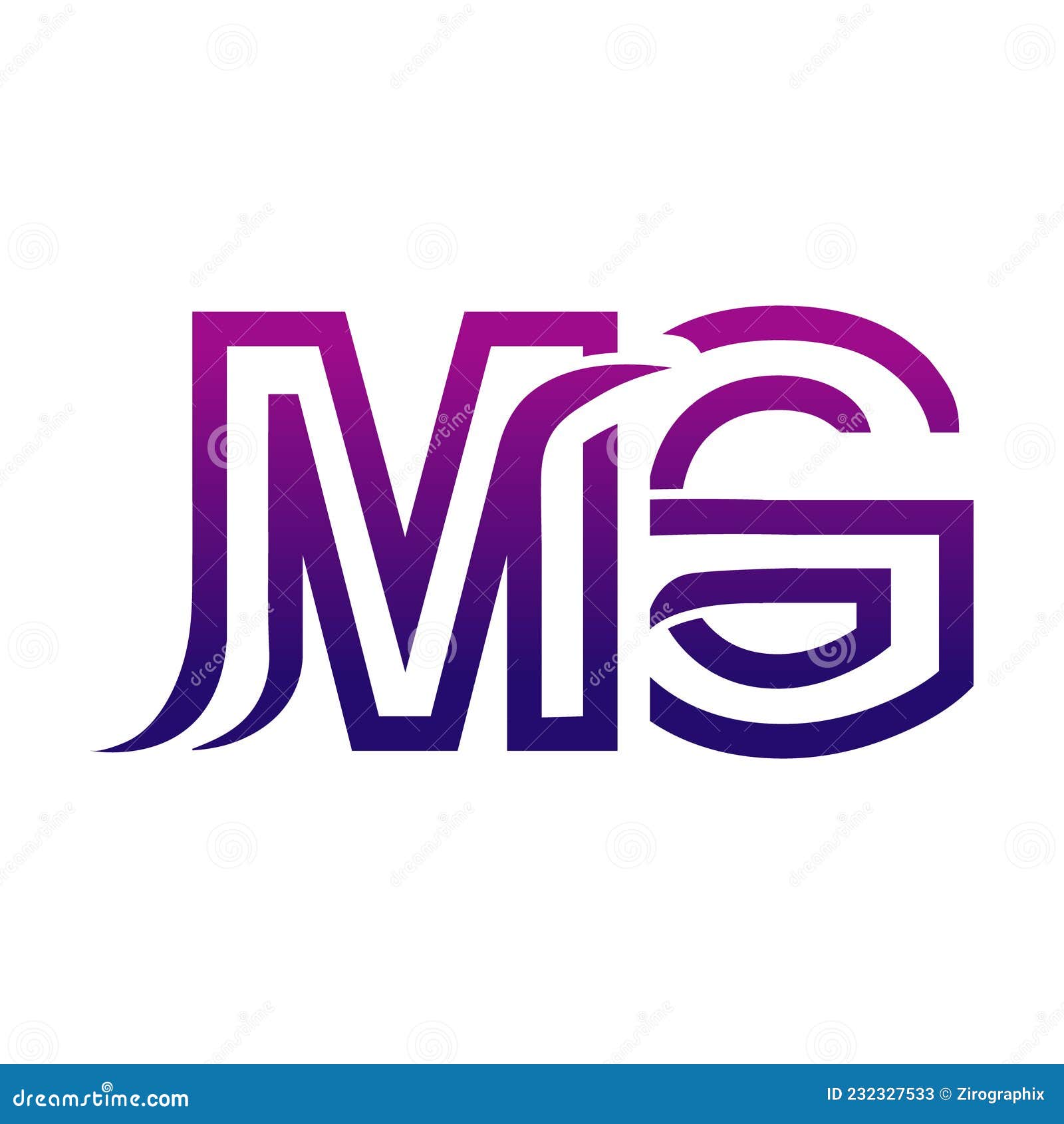 Creative MG Logo Icon Design Stock Vector - Illustration of idea, logos ...