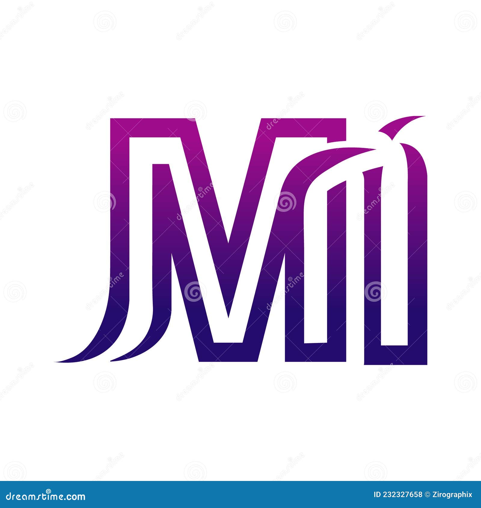 Creative MI Logo Icon Design Stock Vector - Illustration of simple ...