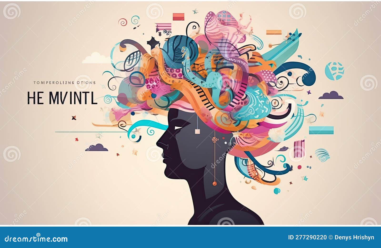 The Creative Mind Illustrated in Unique Way Creating Using Generative ...