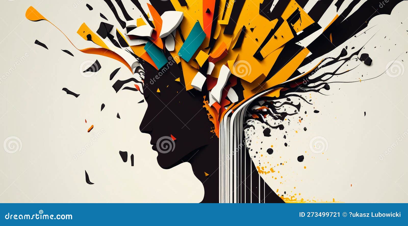 Creative mind illustration stock illustration. Illustration of creative ...