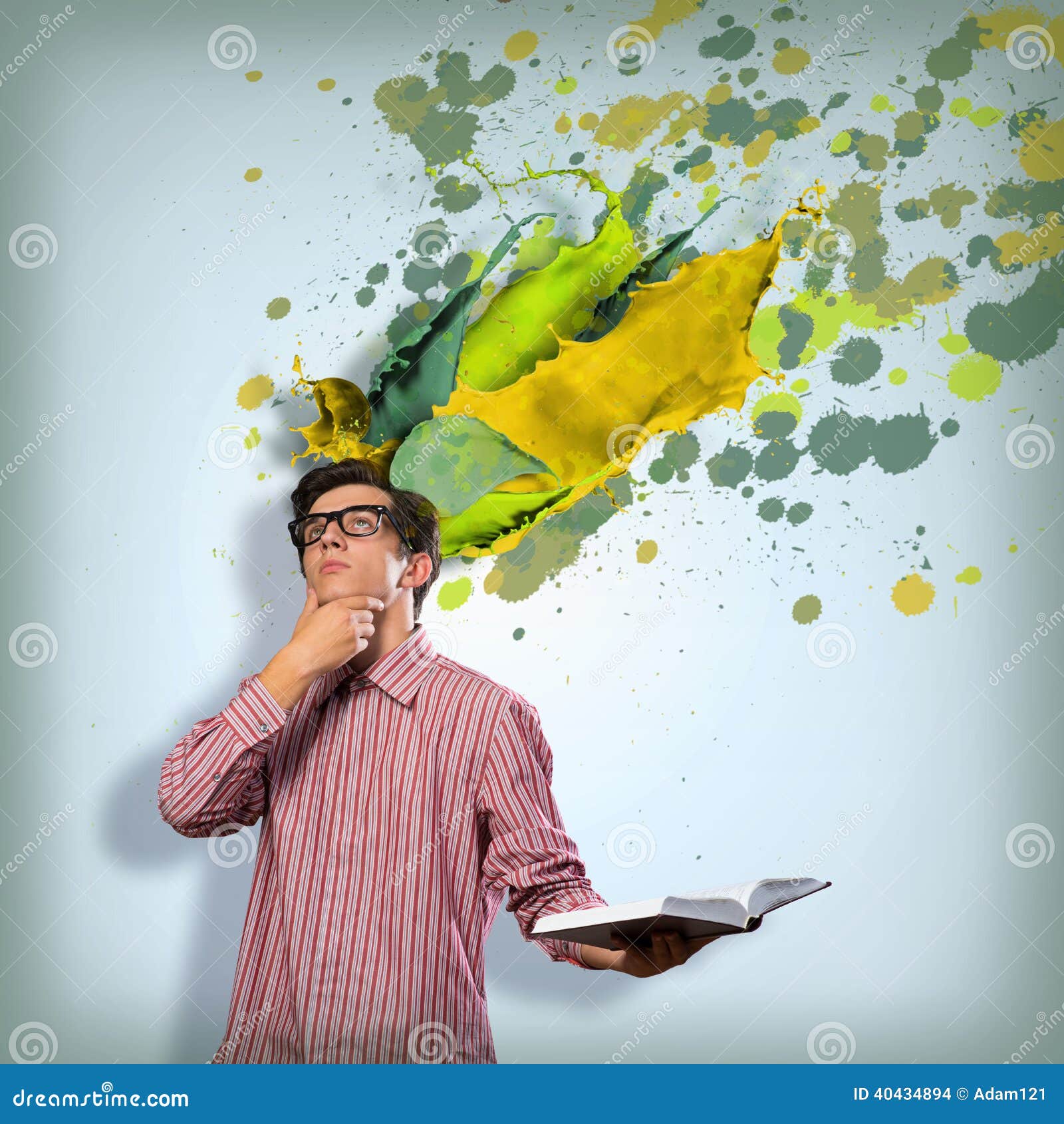 Creative mind stock photo. Image of creativity, achievement - 40434894