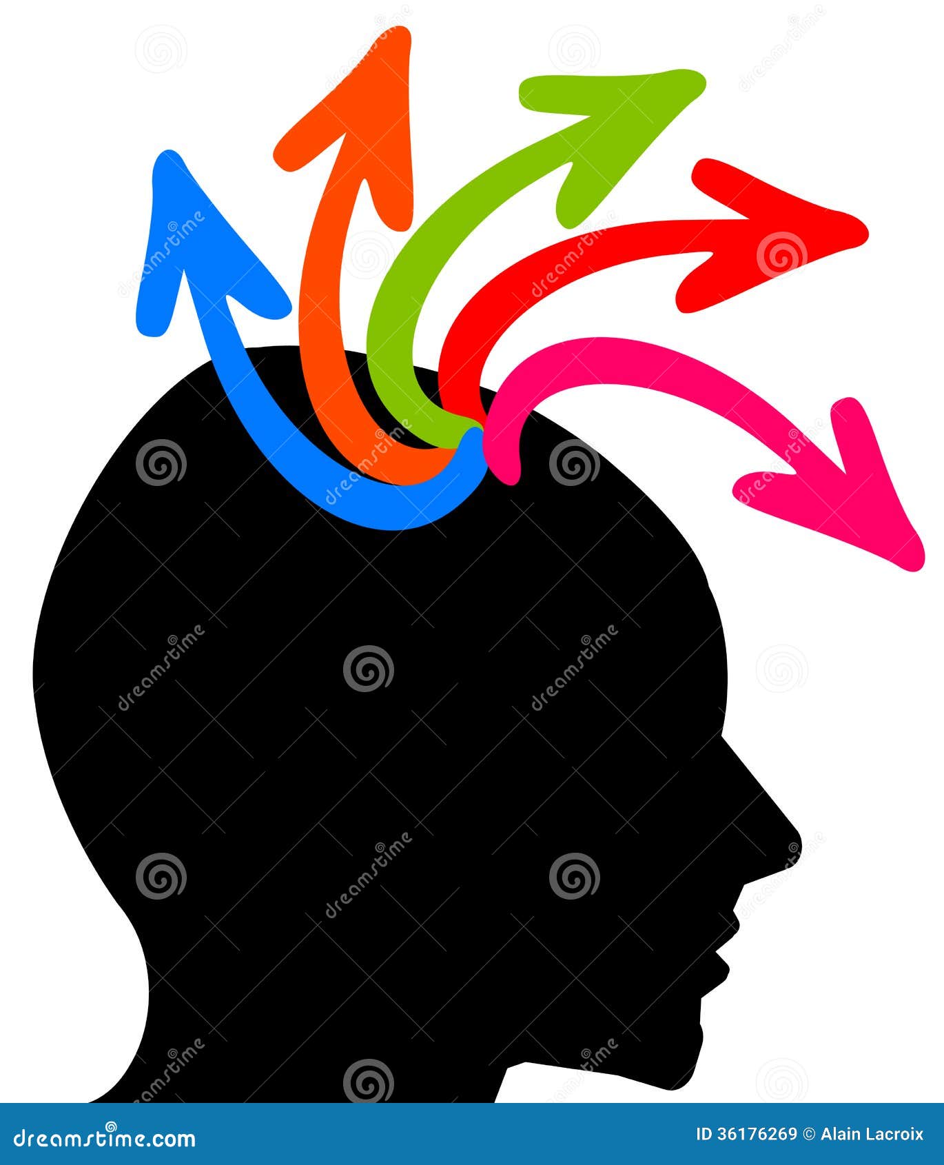 Creative mind stock illustration. Illustration of innovation - 36176269