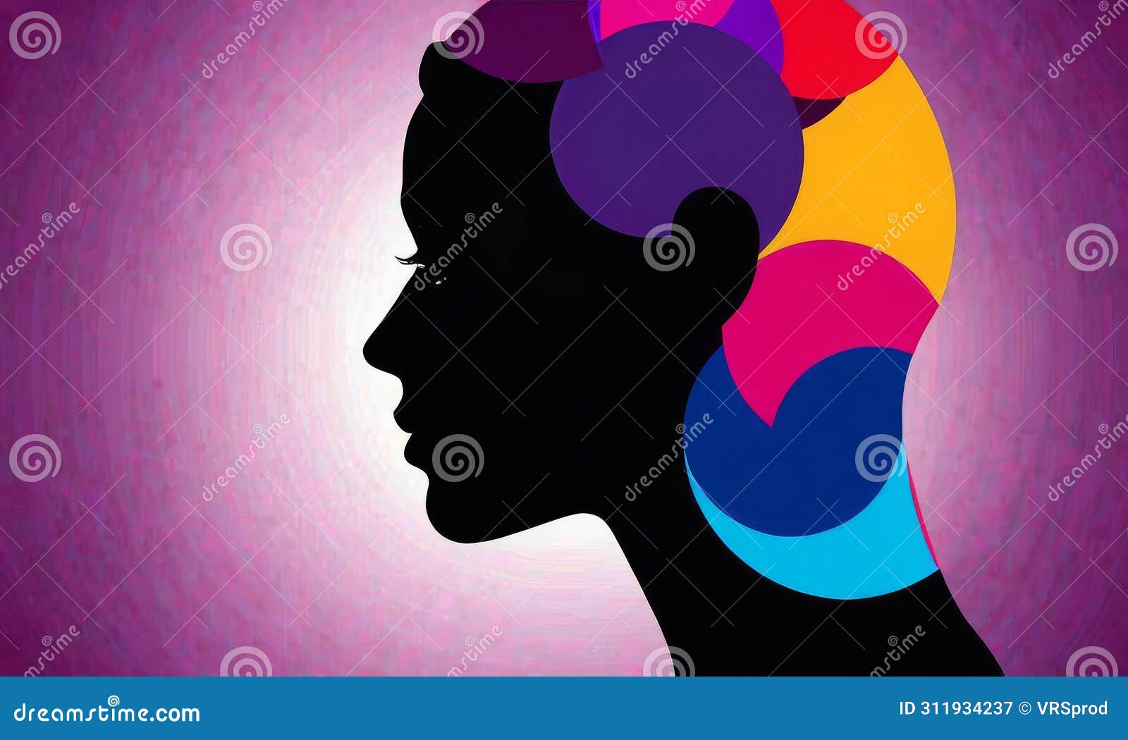 Creative Mind Visual stock illustration. Illustration of intellect ...