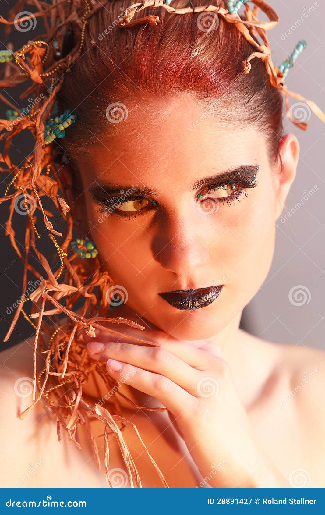 Creative minds stock image. Image of makeup, adult, motivation - 28891427