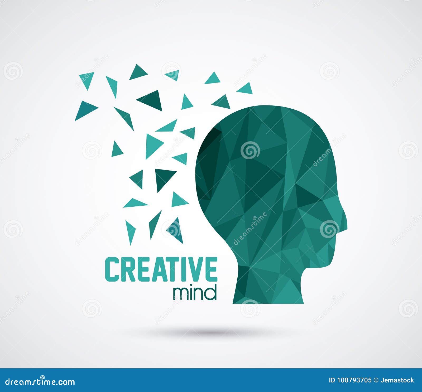 Creative minds and ideas stock vector. Illustration of intelligence ...
