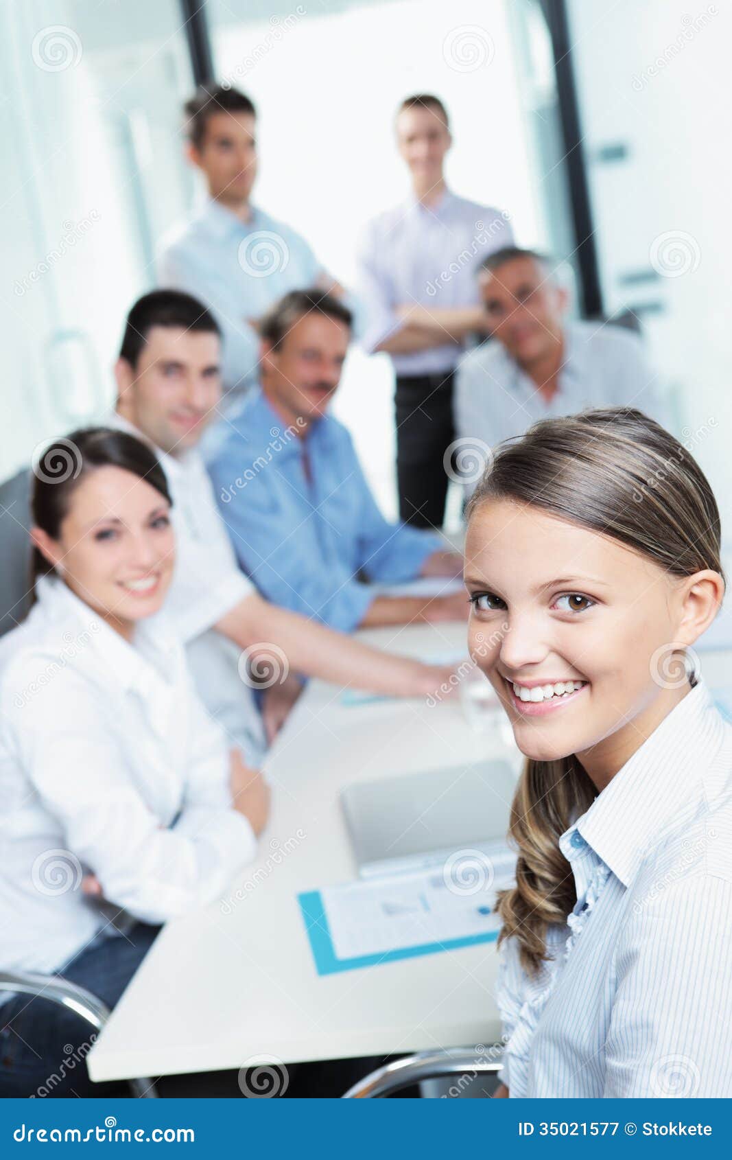 Creative minds at work stock image. Image of people, sitting - 35021577