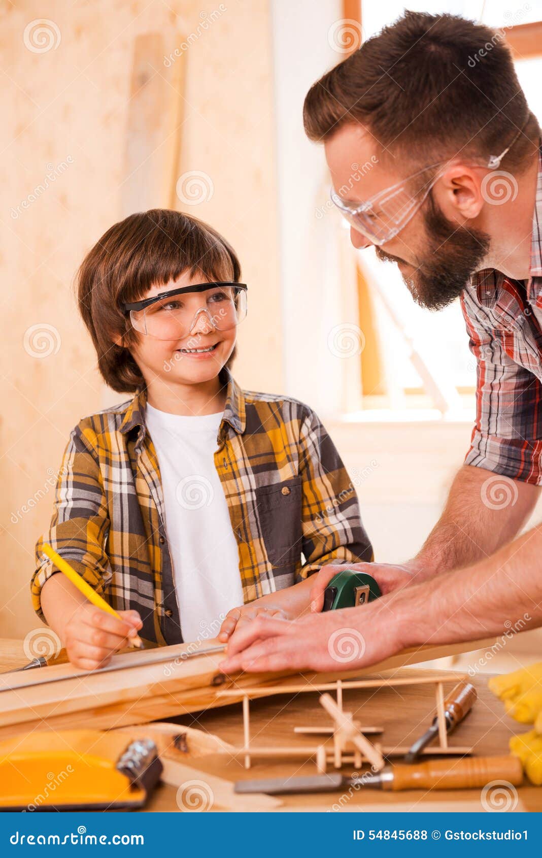 Creative minds at work. stock photo. Image of chisel - 54845688
