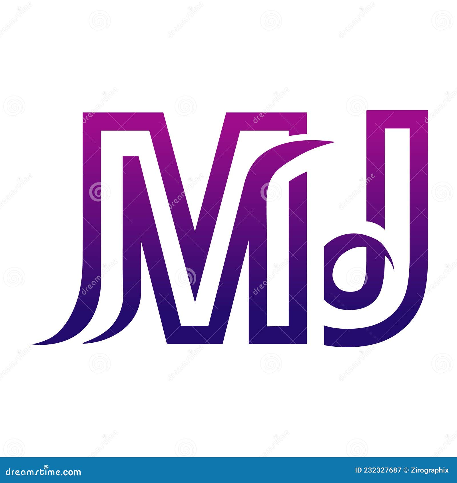 Creative MJ Logo Icon Design Stock Vector - Illustration of edge, logos ...