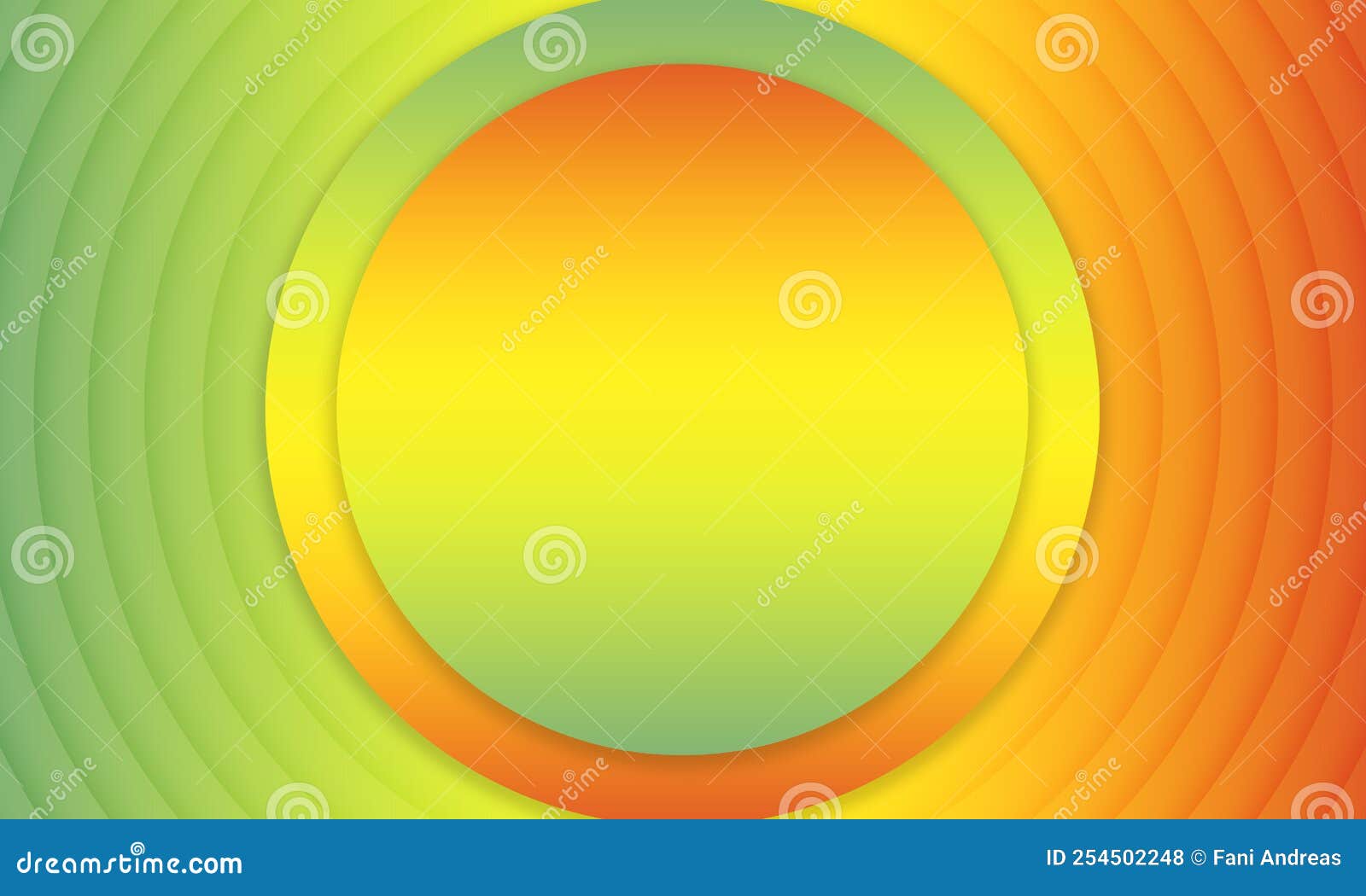 Abstract Background Dynamic Circle Layer Shape Stock Illustration ...