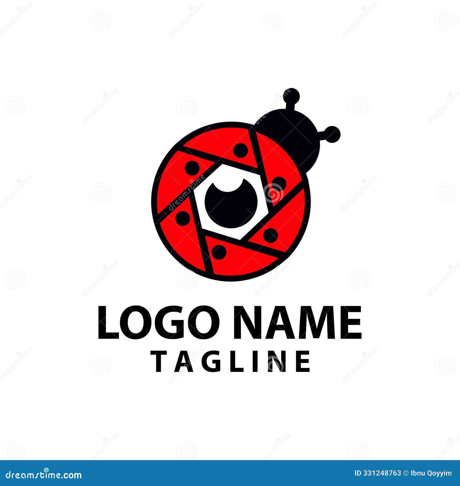 Shutter Bug Logo Design Vector Stock Vector - Illustration of logotype ...