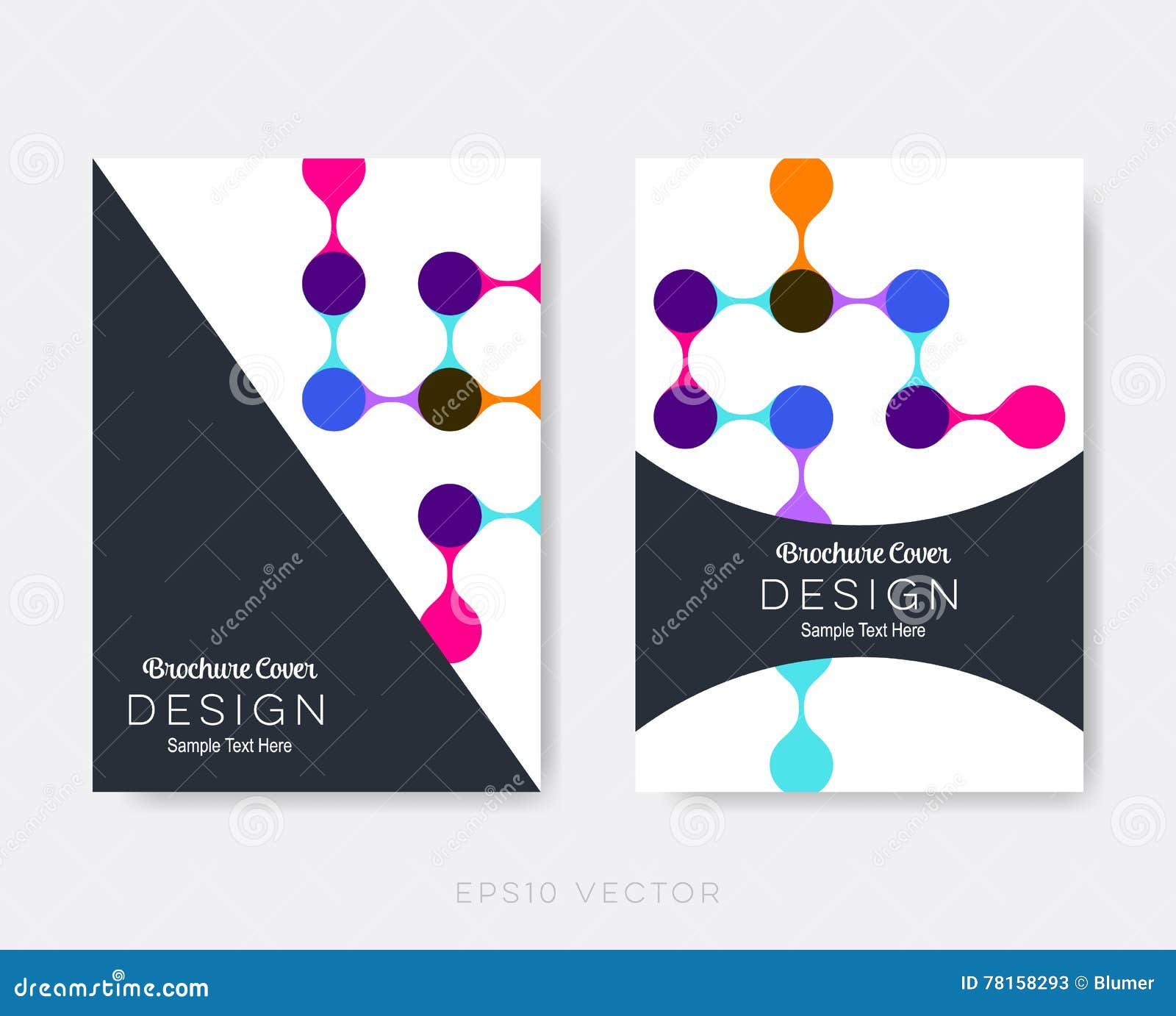 Creative Modern Brochure Design Templates Stock Vector - Illustration ...