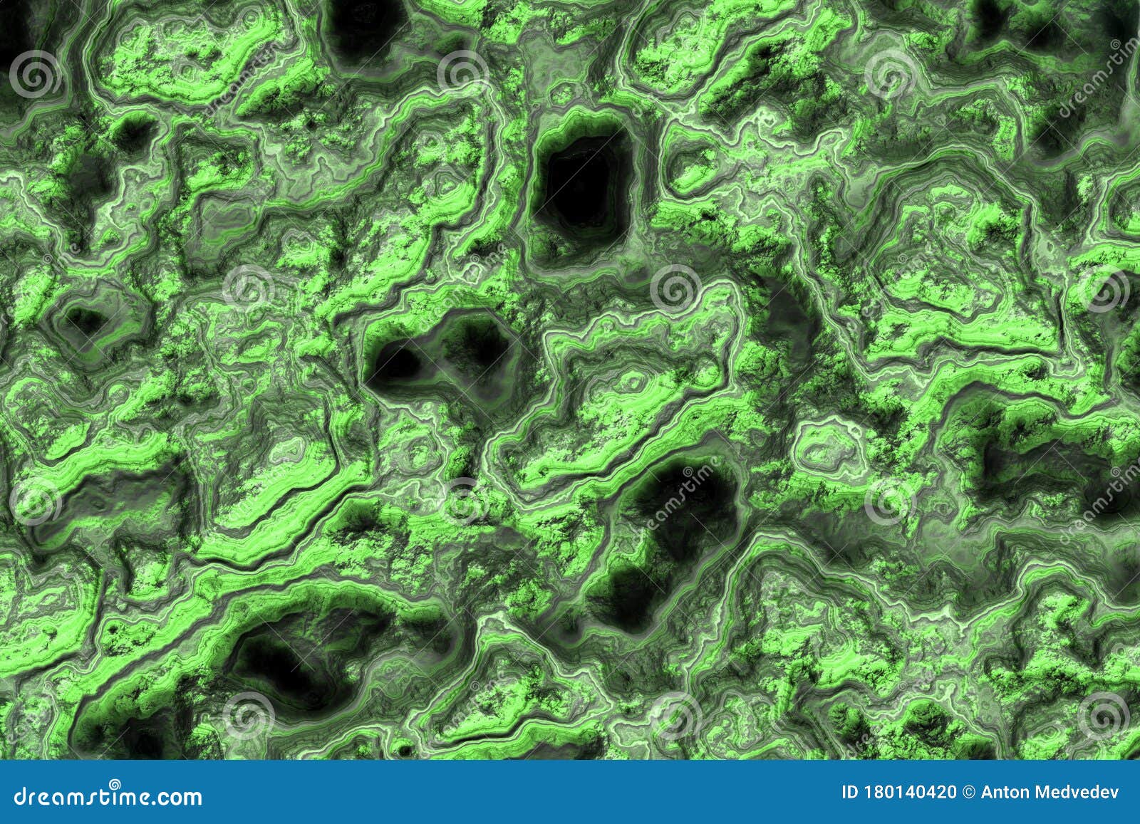 Creative Modern Green Abstractive Freaky Digital Graphics Backdrop ...