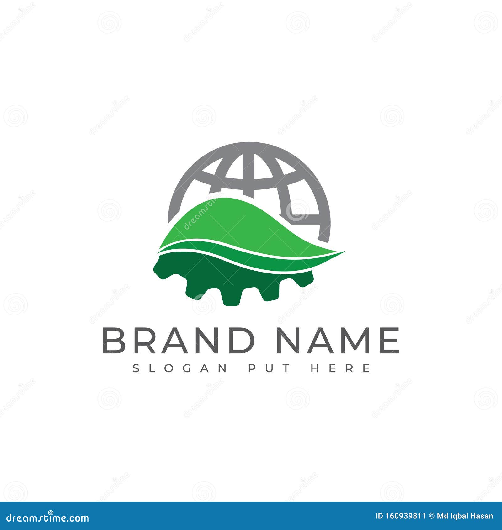 Creative and Modern Green Tech Solution Logo Design Template Vector Eps ...