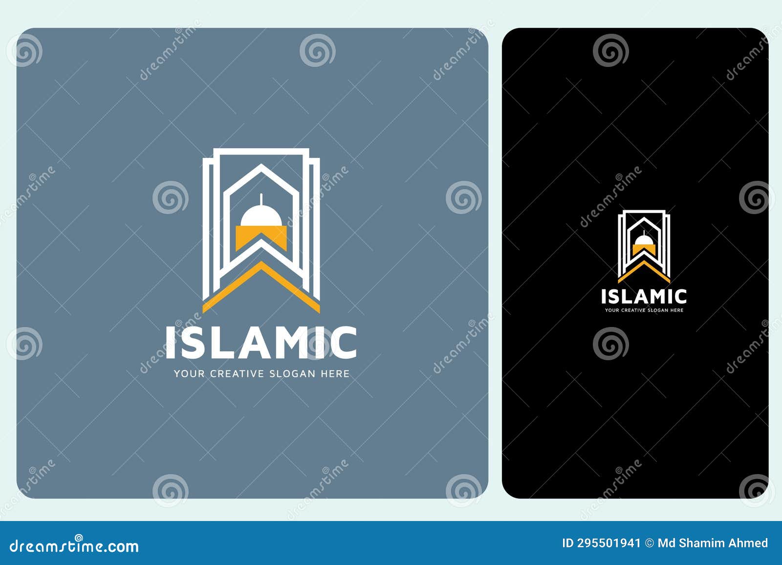 Creative Modern Islamic Logo Design Template, Islam Mosque Logo Stock ...