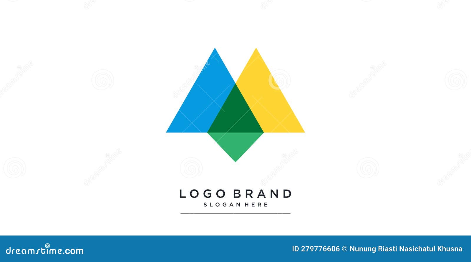 Modern Square Logo for Company, Technology, Shape, Colorful Vector ...