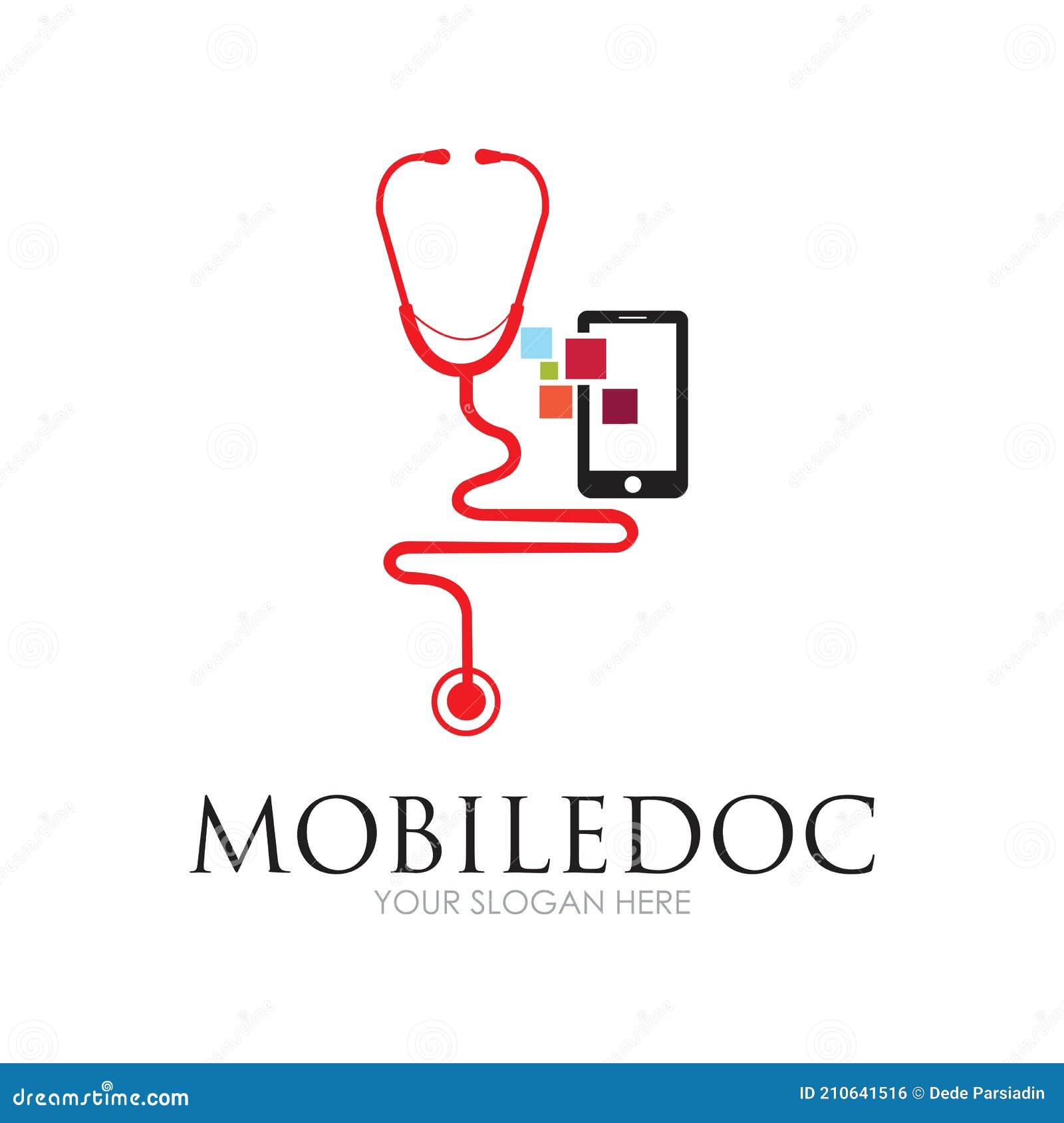 Creative Modern Logo of Mobile Doctor for Maintenance Services Stock ...