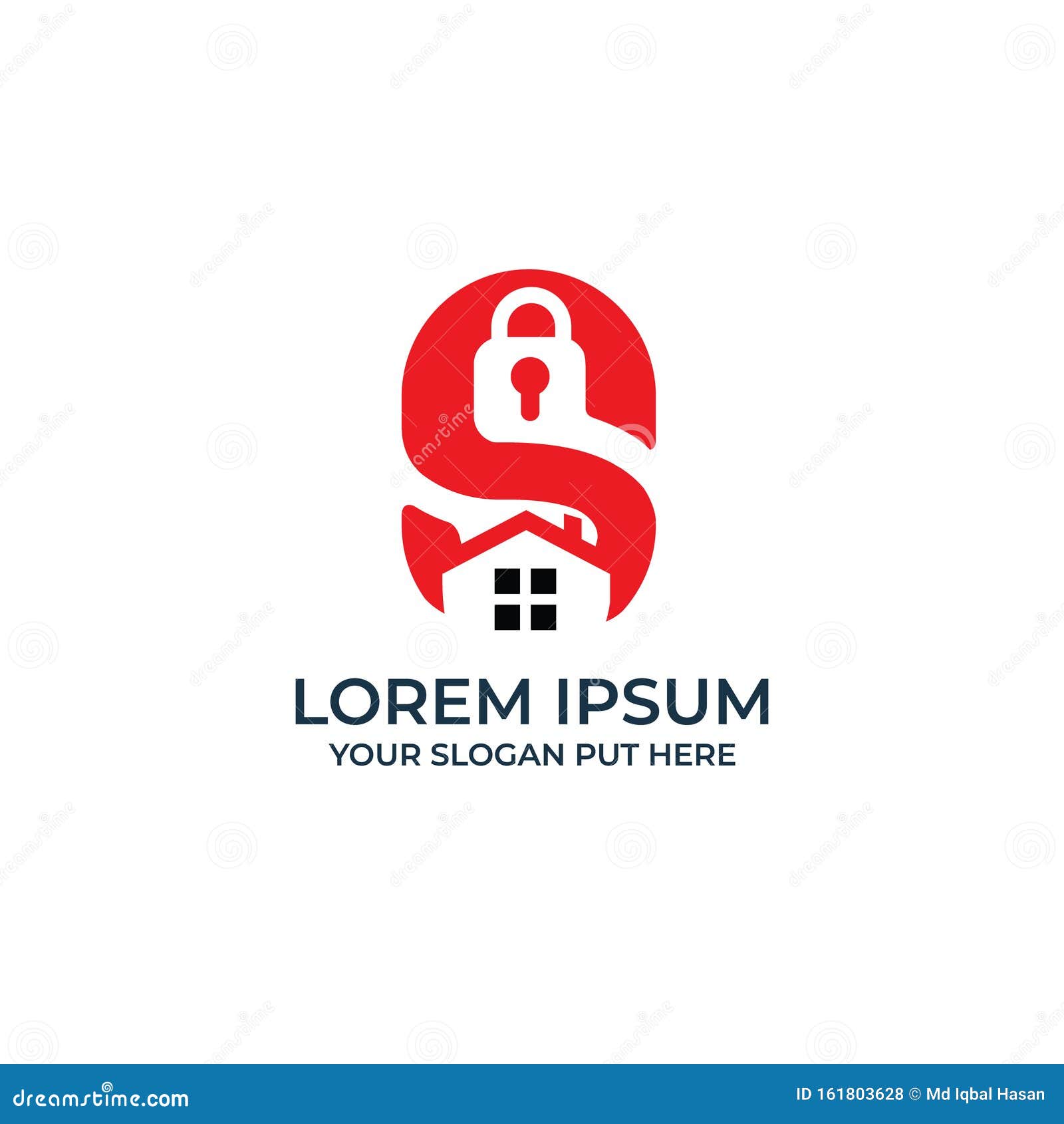 Creative & Modern S Letter Security System Logo Design Template Stock ...