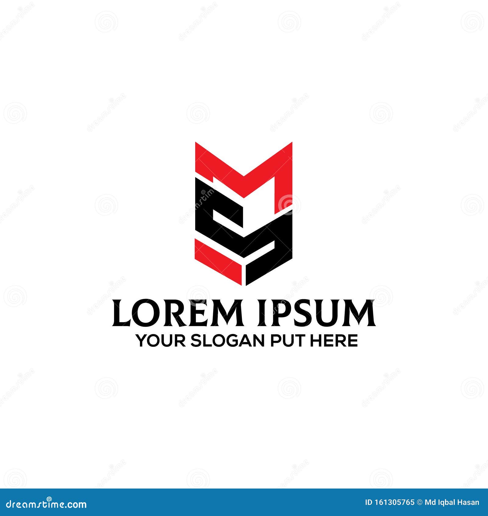 Creative & Modern SME or MSE Letter Logo Design Template Stock Vector ...