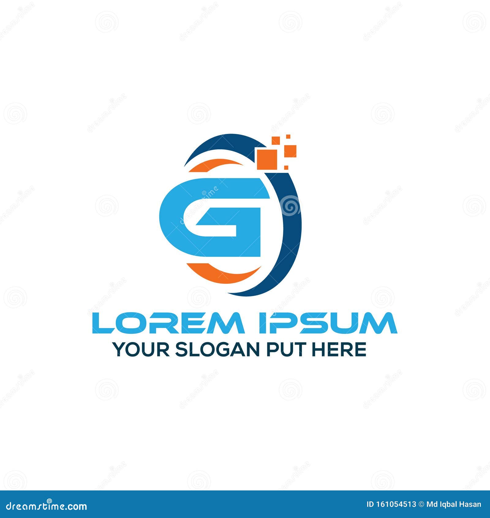 Creative and Modern Technology G Letter Logo Design Template Vector Eps ...