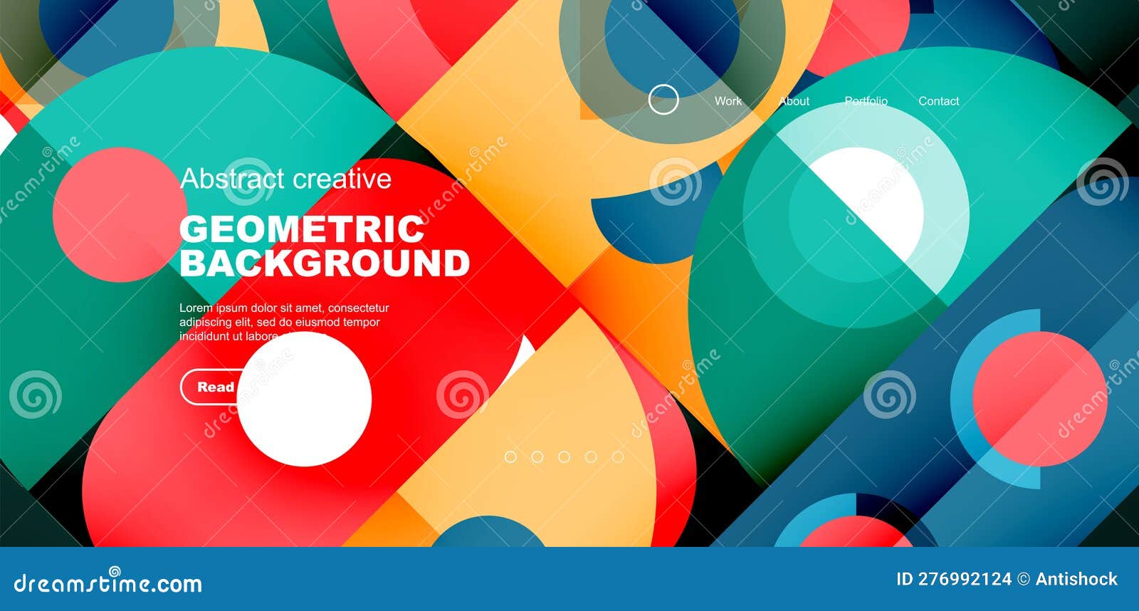Creative Modern Vector Abstract Background Stock Vector - Illustration ...