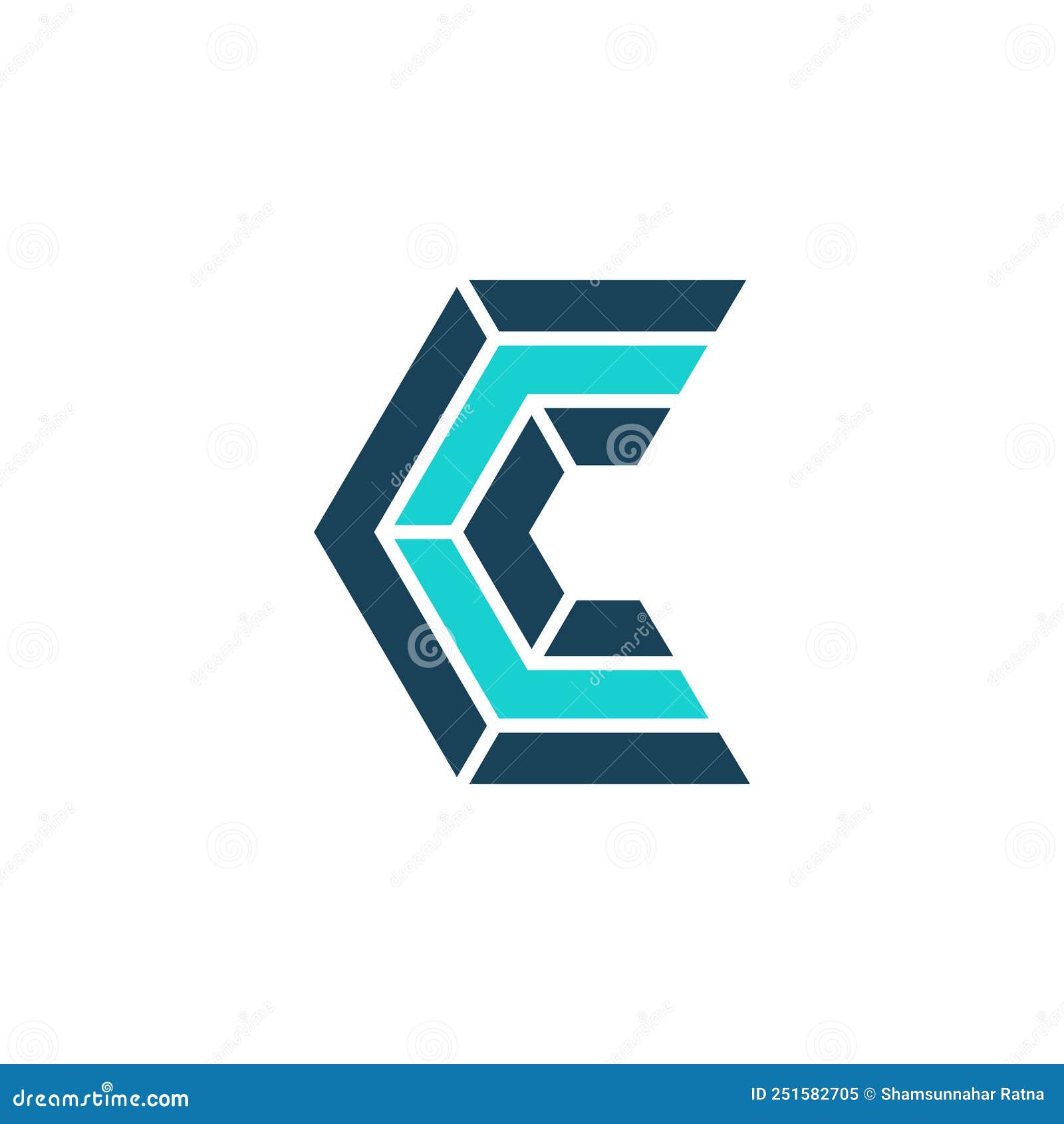 Creative Modern Word of C Logo Stock Vector - Illustration of house ...