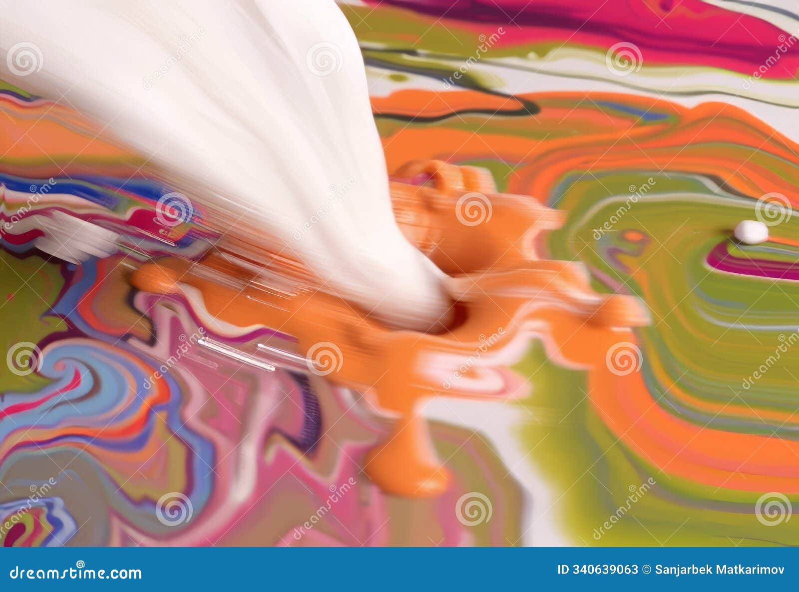 Creative Motion Blur Paint Splash Capture the Dynamic Motion of Stock ...