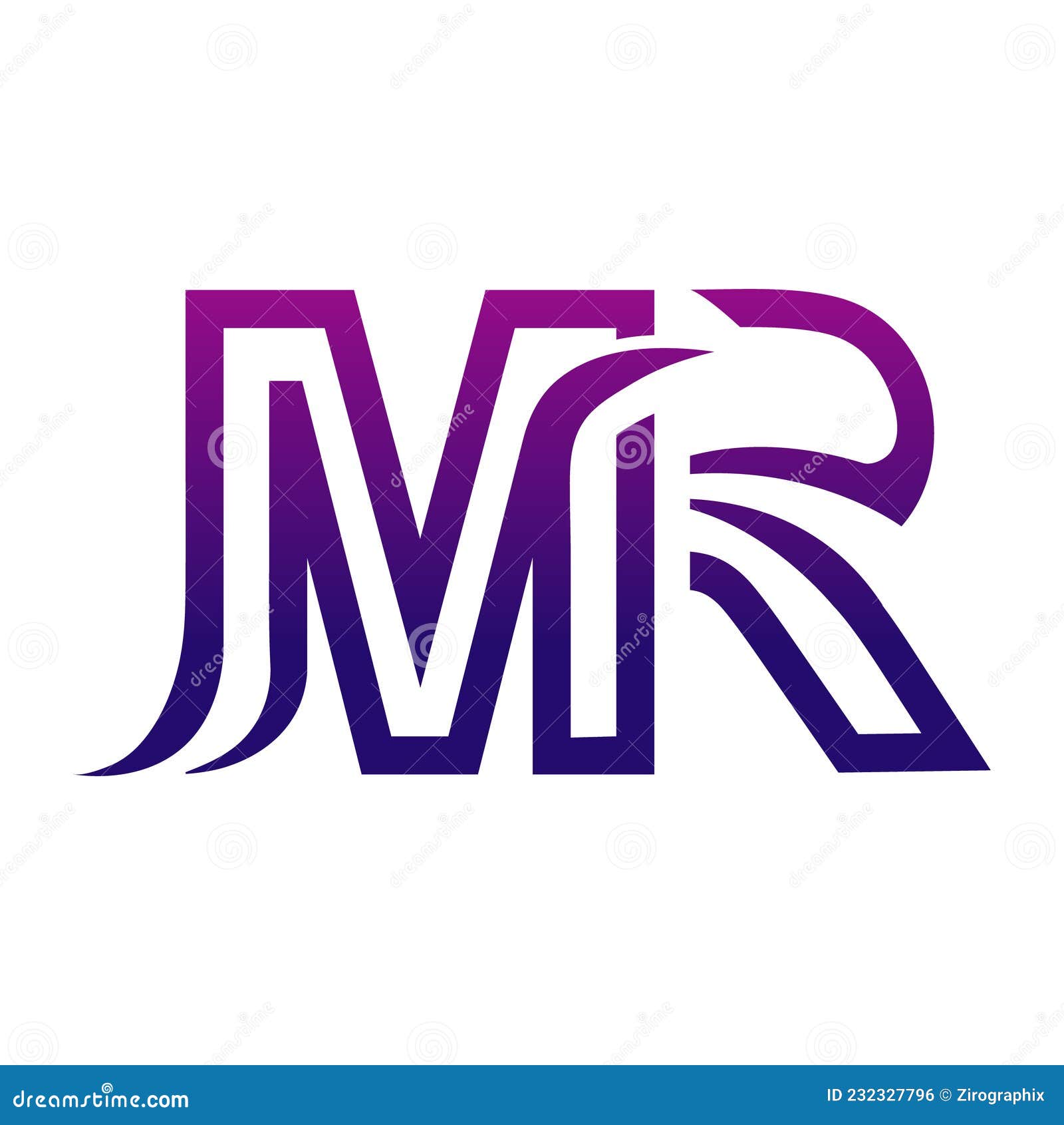 Creative MR Logo Icon Design Stock Vector - Illustration of graphic ...