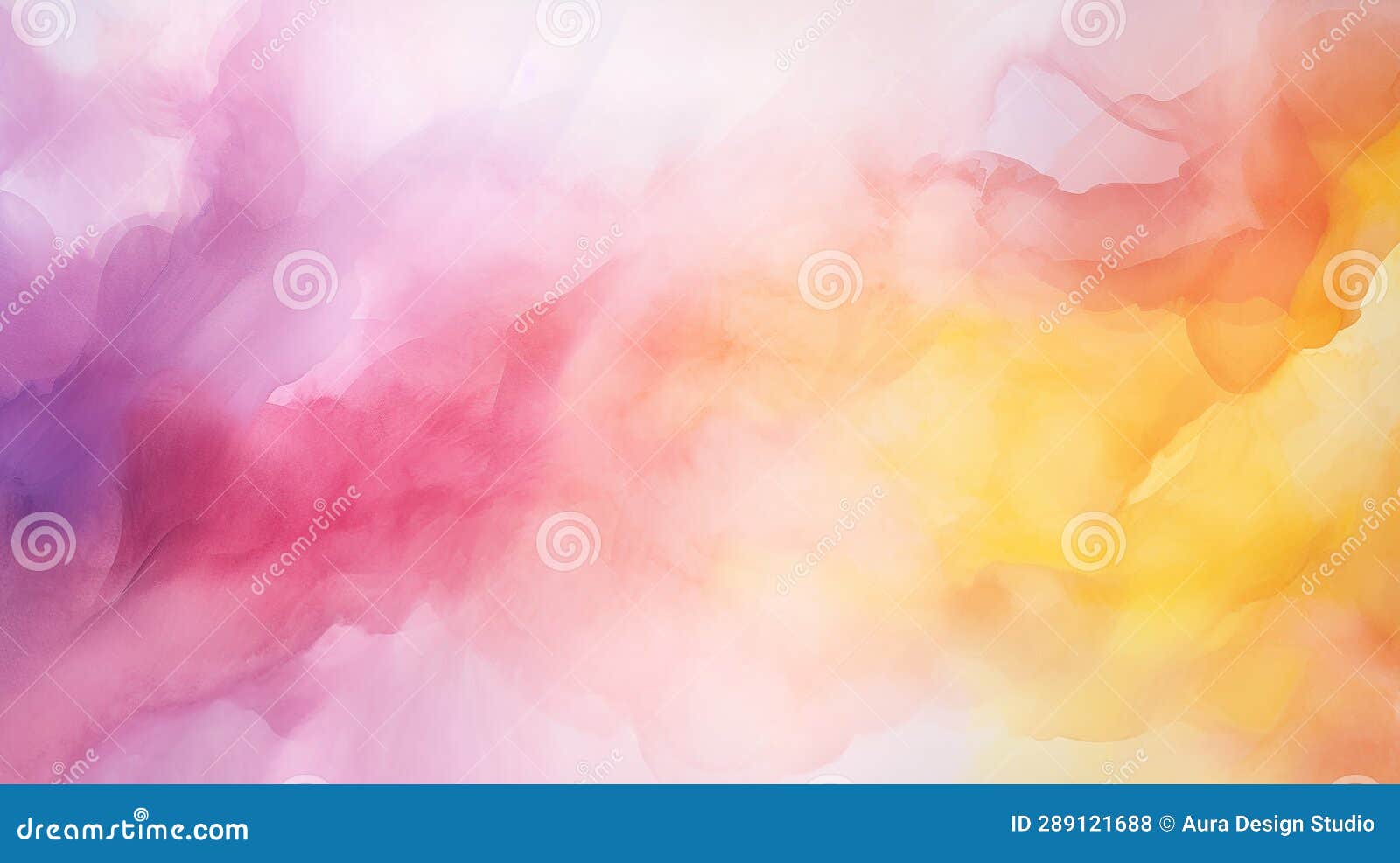 Creative Multi-colored Watercolor Background. Hand Drawn Watercolour ...