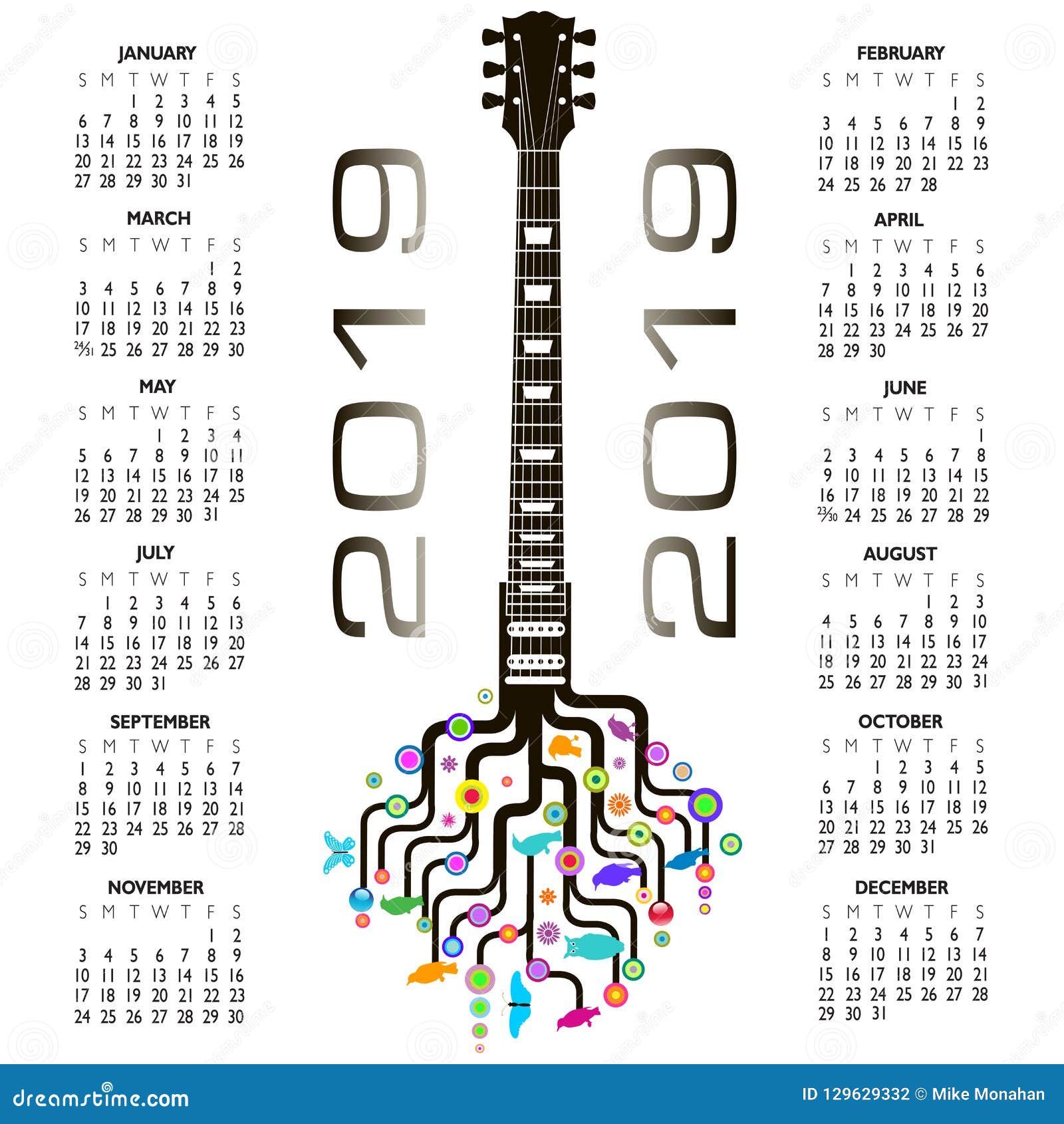 A Creative Musical Face in Profile Stock Illustration - Illustration of ...