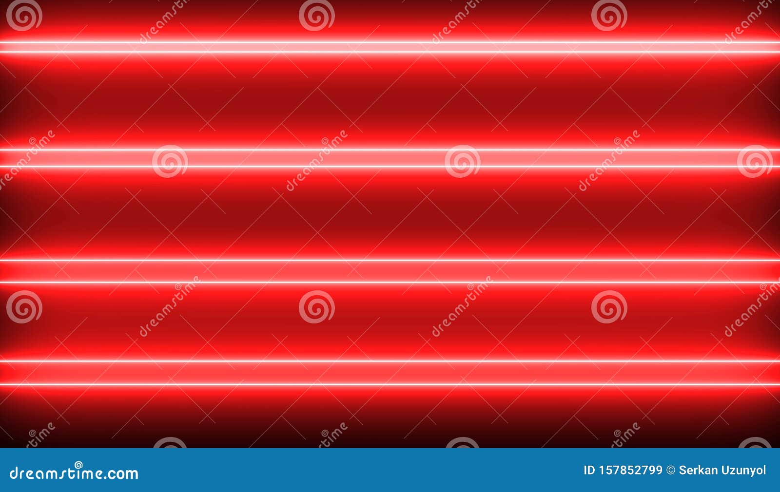 Creative Neon Bars Rendering. Colorful Led Lines Lightning Stock ...