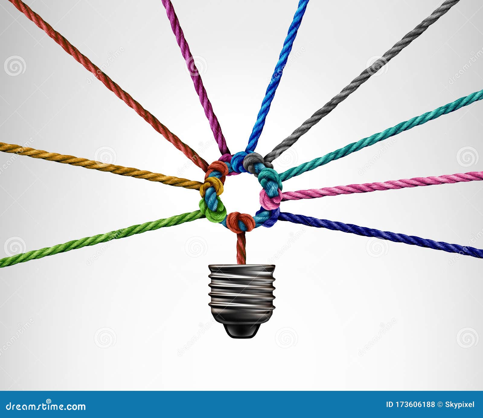 Creative Network stock illustration. Illustration of elements - 173606188