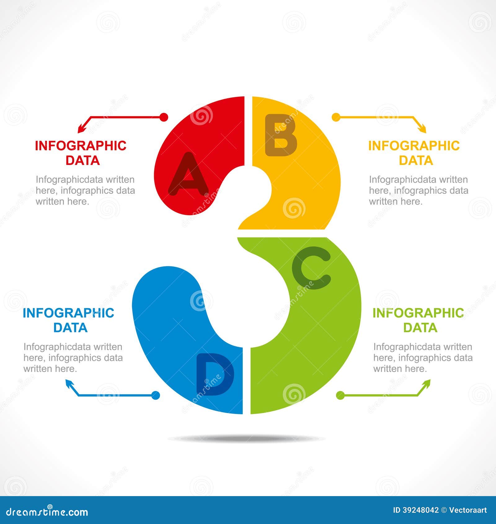 Creative Number Info-graphics Stock Vector - Illustration of levels ...