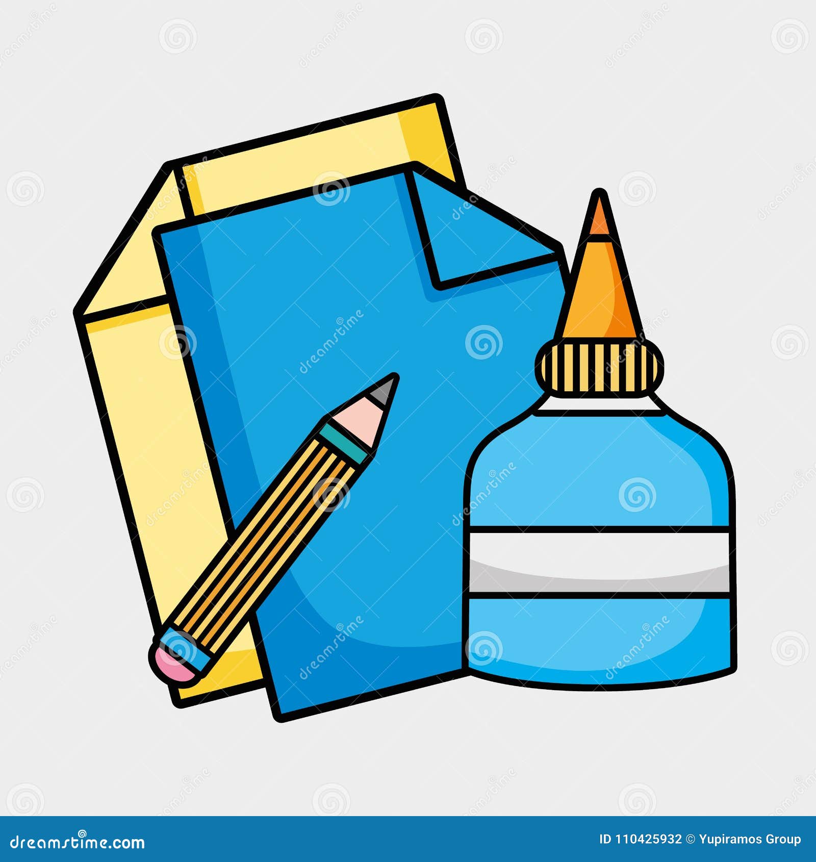 Creative Object Made Of Acrylic Paint, 3 D Shape Isolated On White ...